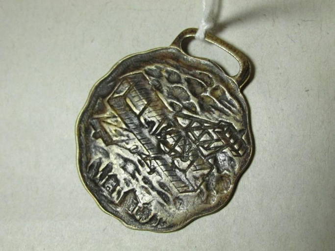 C. 1915 Aviation Wright Brothers Watch Fob