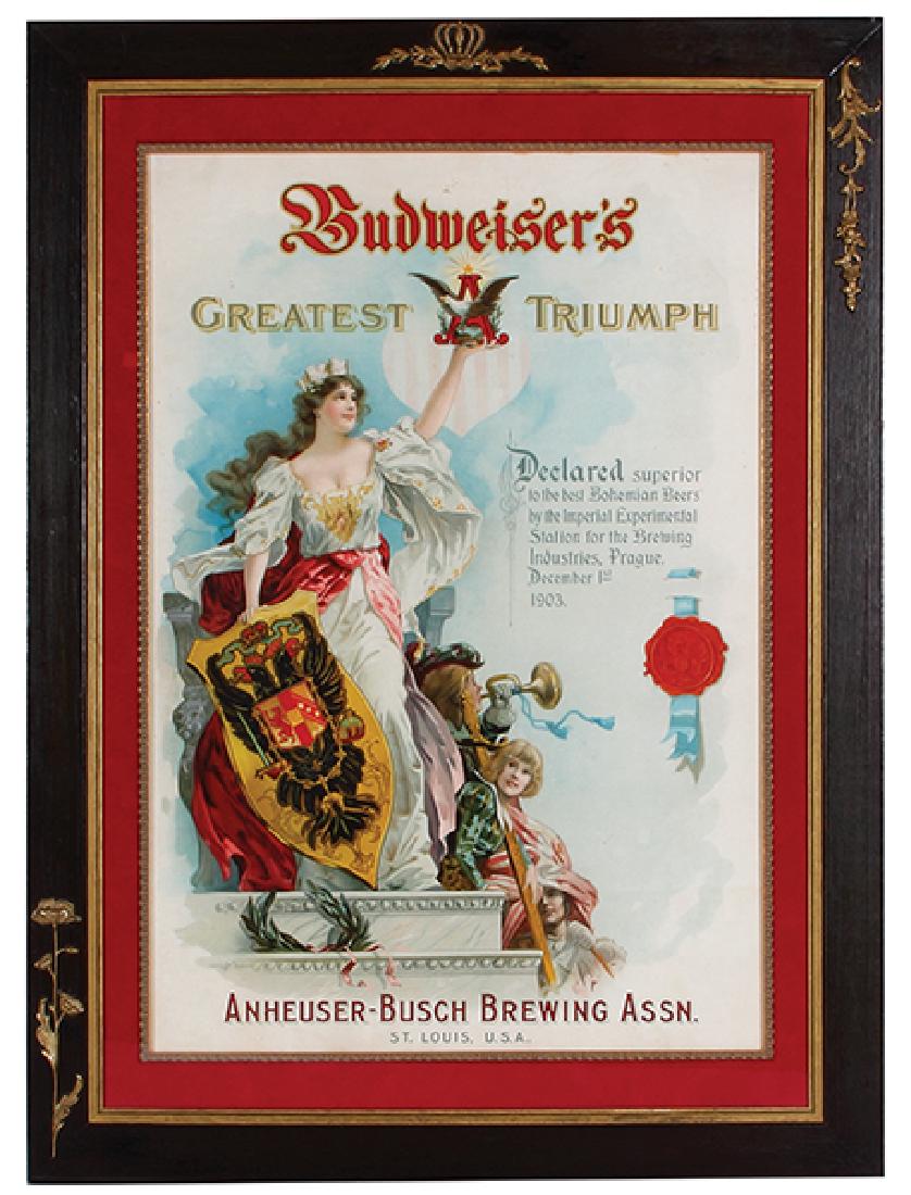 Budweiser's Greatest Triumph lithograph - Mar 26, 2017 | The Stein ...