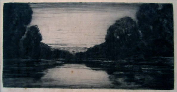 D.y. Cameron Etching