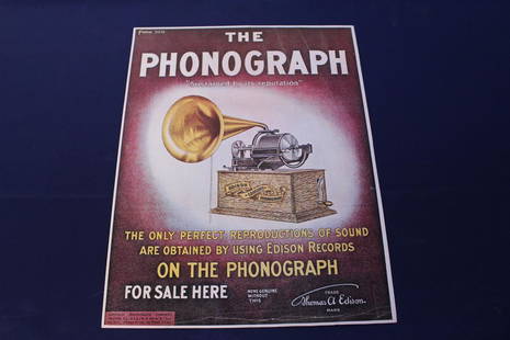 Vintage Cecilian Phonograph