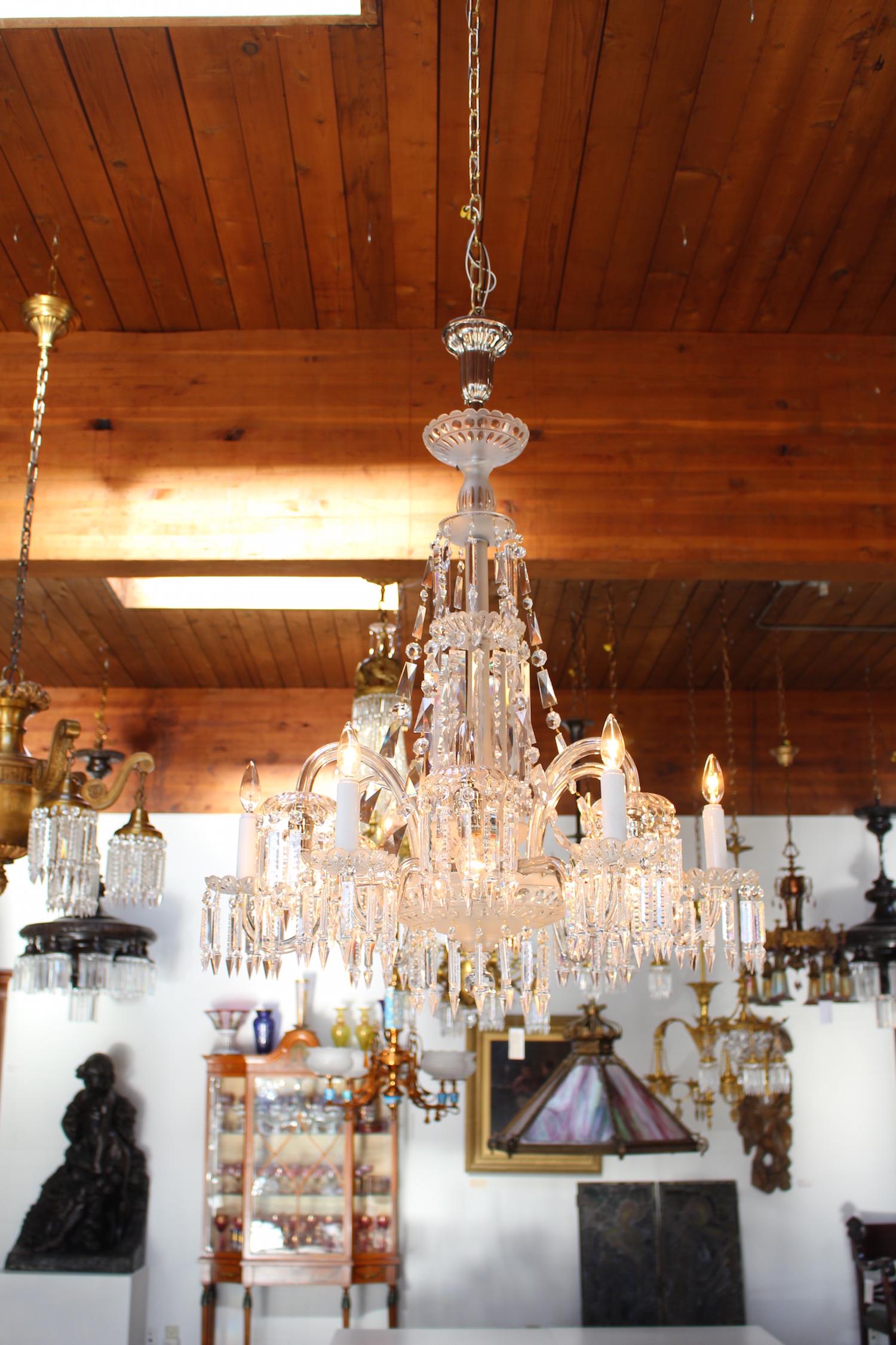 Circa 1900 Rare Mitchell Vance Combination Gas Electric