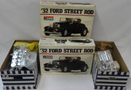 Sealed Monogram '32 Ford Street Rod 1:8 Scale Large Model Kit