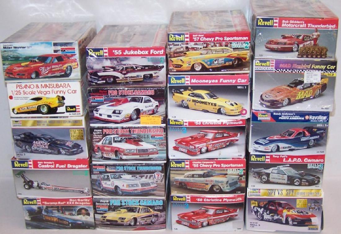 *20 Drag Racing Model Car Kits