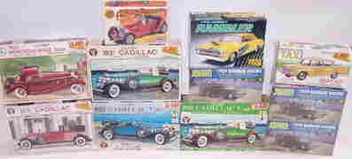 *7 Jo Han Model Car Kits