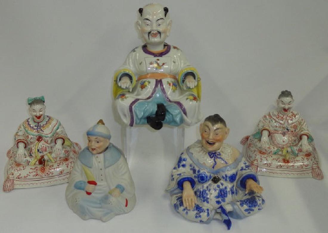 *5 Porcelain Nodders