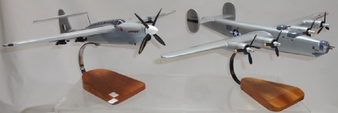 *2 Wood Wwii Airplane Models