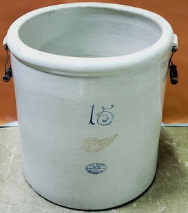 Red Wing 15 Gallon Stoneware Crock With Spigot
