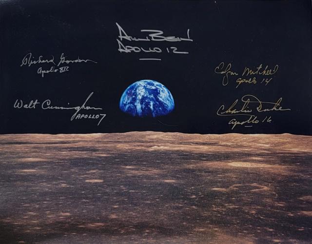 Apollo Astronauts Signed Photo