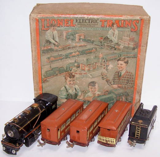 ***lionel Prewar ''o'' Gauge Set #234 Train Set