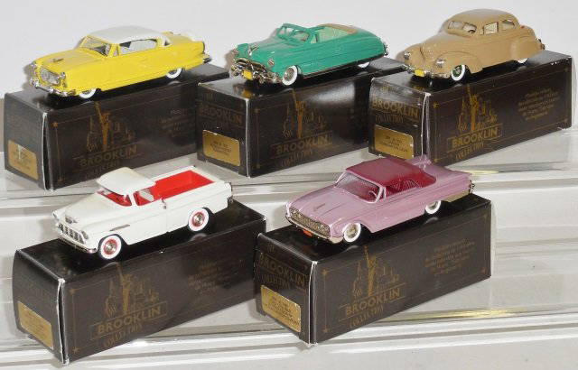 *5 Brooklin Diecast Model Cars