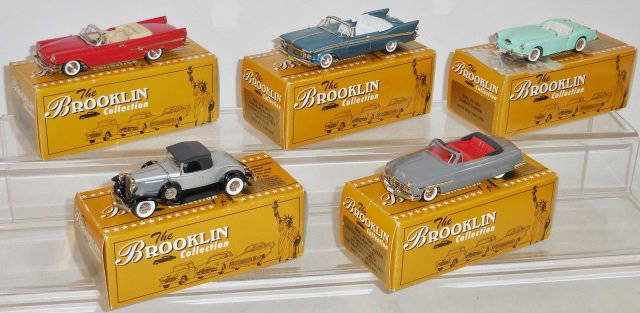 *5 Brooklin Diecast Model Cars