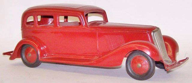 *cor Cor Graham Sedan Pressed Steel Toy Car