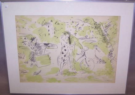 Landscape, By Hans Runge(german 1895 1961)