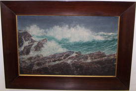 ROBERT MANISCALCO OIL ON MASONITE PANEL - Mar 12, 2017 | DuMouchelles in MI