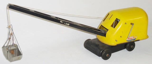 *tonka #150 Clam Shell Crane