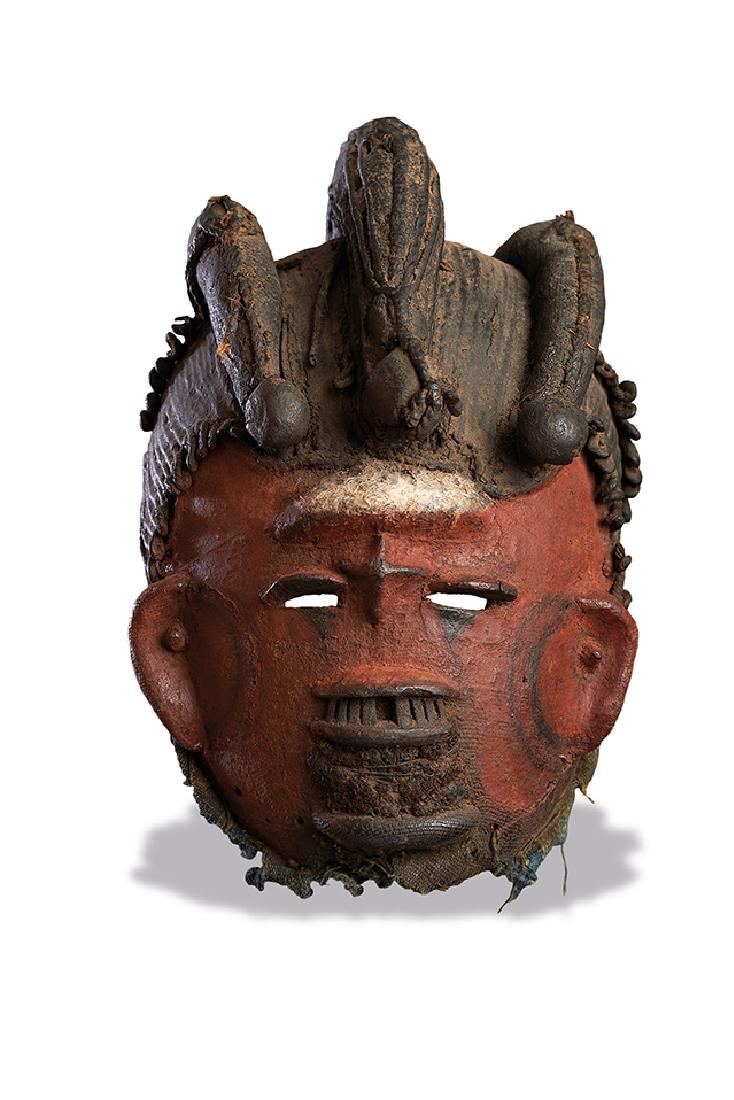Calabash Yoruba Mask Nigeria