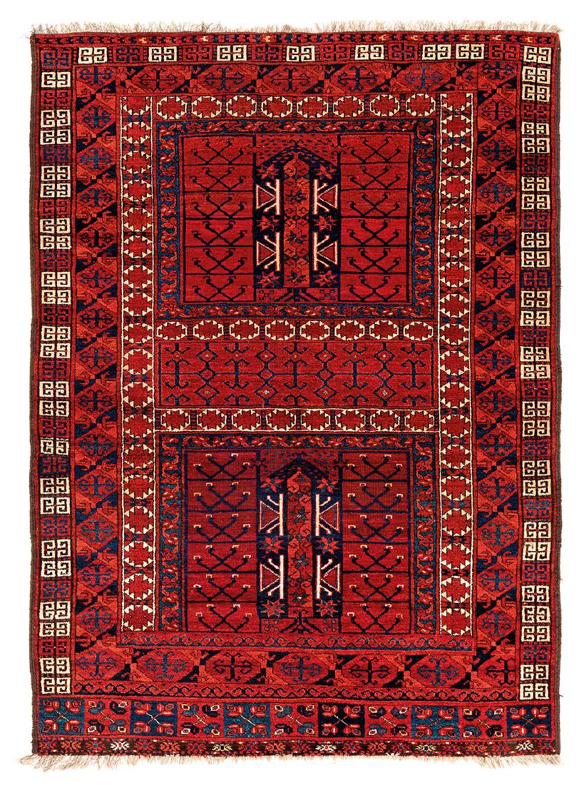 Ersari Ensi Turkmenistan, Ca. 1870 6ft. 1 In. X 4ft. 6