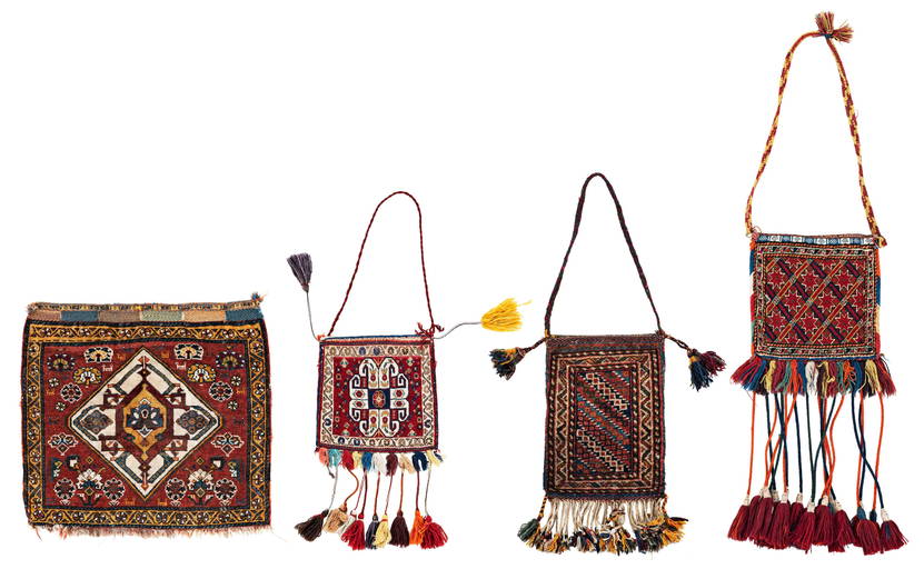 Three South Persian Bags And One South Persian Bag Face