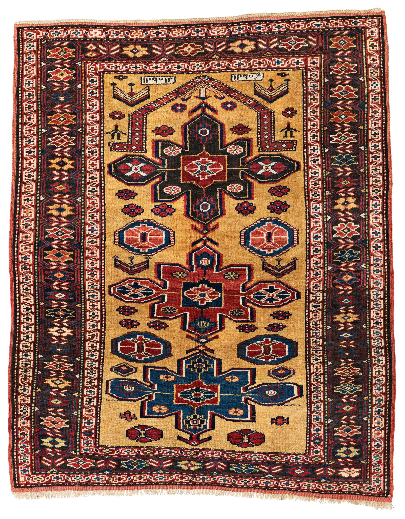 Kuba Prayer Rug Dated 1297 (1879) Auction