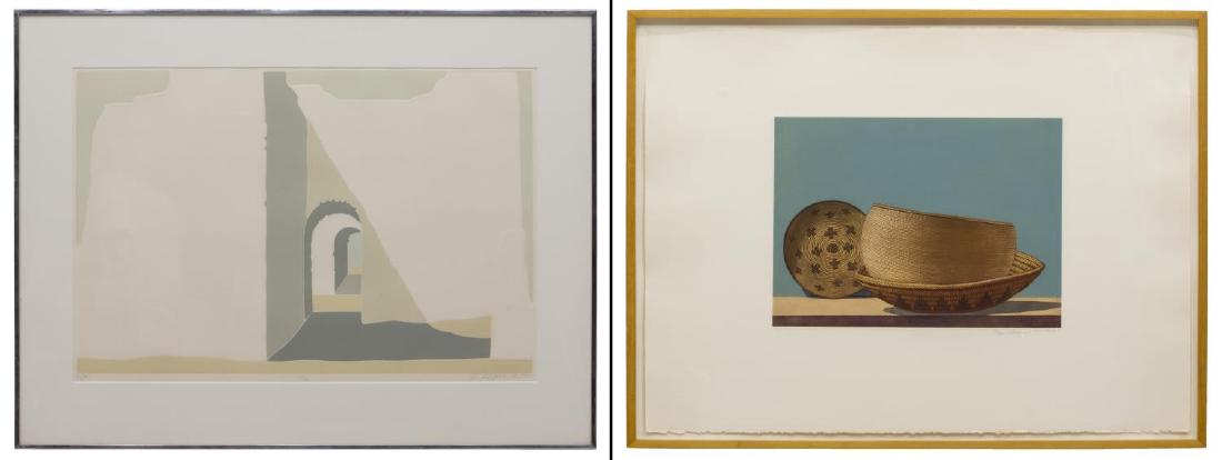 (2) Etchings, Stephen Lorber & Ron Robles, Signed