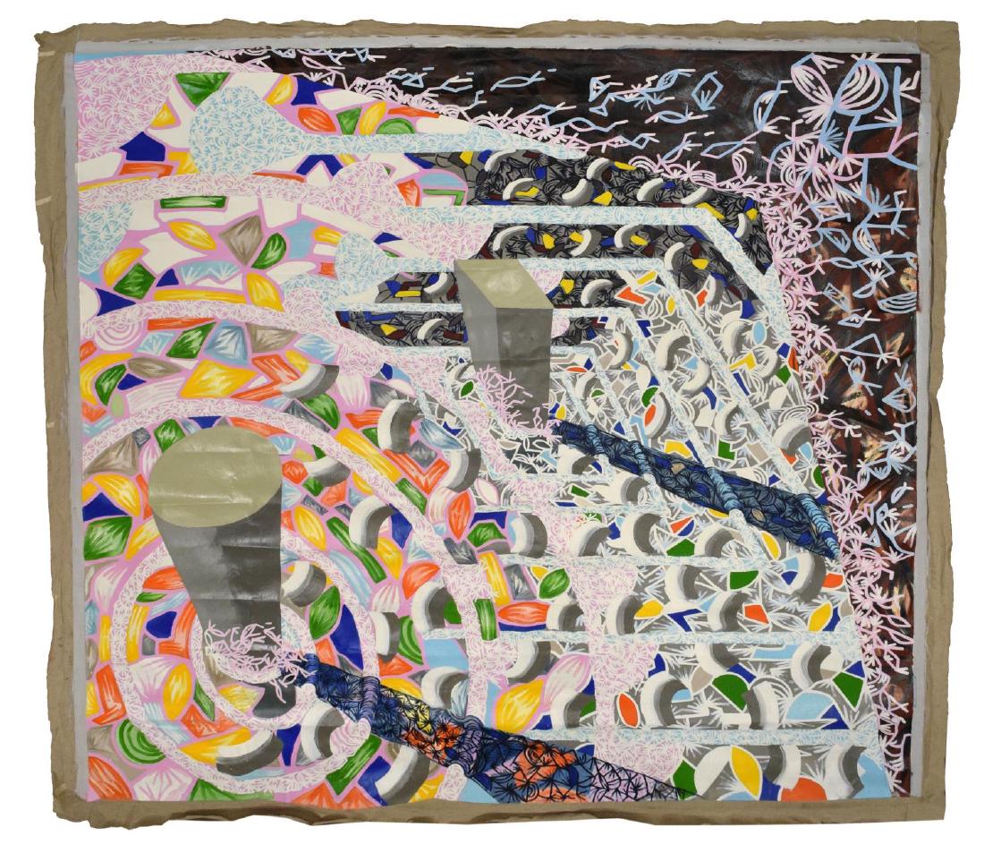 TRUMAN MARQUEZ (B.1962) ABSTRACT PAINTING