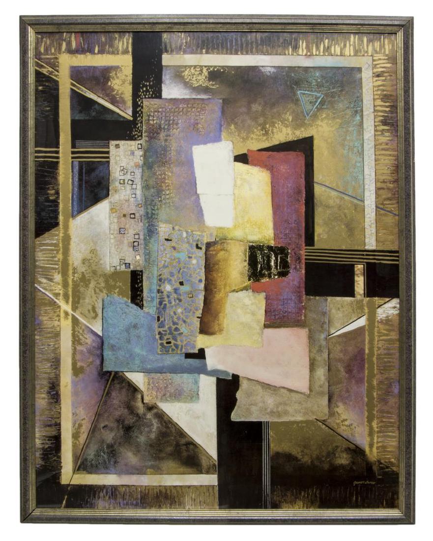 JAMES TURCO, MODERN FRAMED ABSTRACT, "AFFIRMATION" - Dec 10, 2017 ...