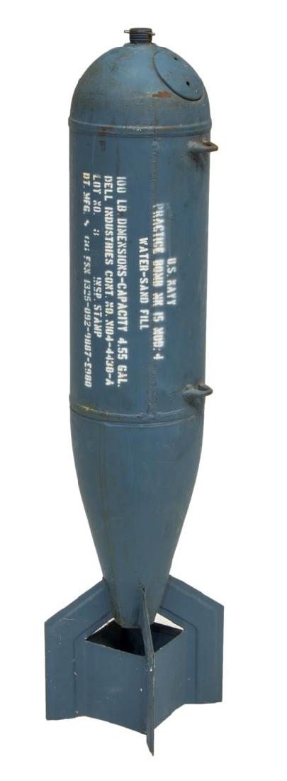 US NAVY VIETNAM ERA MK 15 MOD 4 PRACTICE BOMB