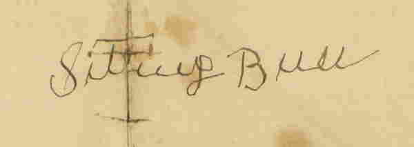 SITTING BULL, SIOUX CHIEF, AUTOGRAPH, PSA/DNA 8 - Jan 20, 2018 | Austin ...