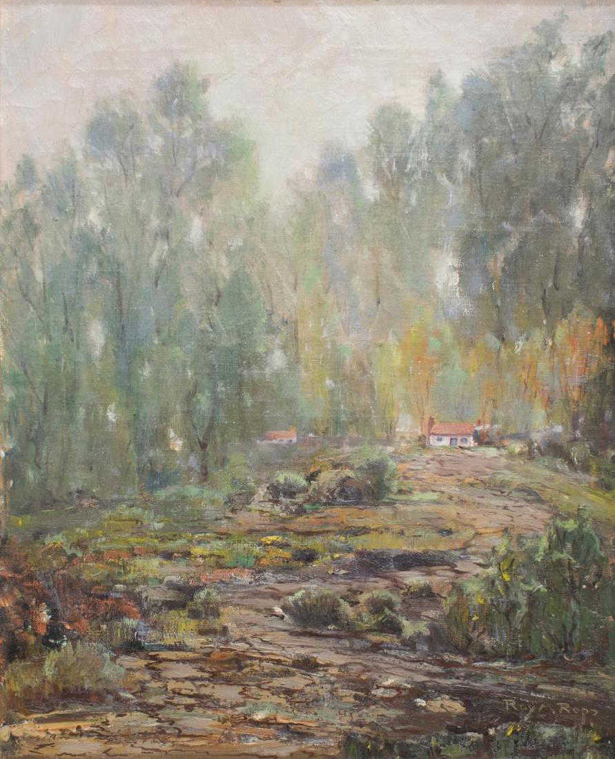 ROY ROPP (CALIFORNIA, D.1974) FRAMED OIL PAINTING ROY ROPP (CALIFORNIA, D.1974) FRAMED OIL PAINTING