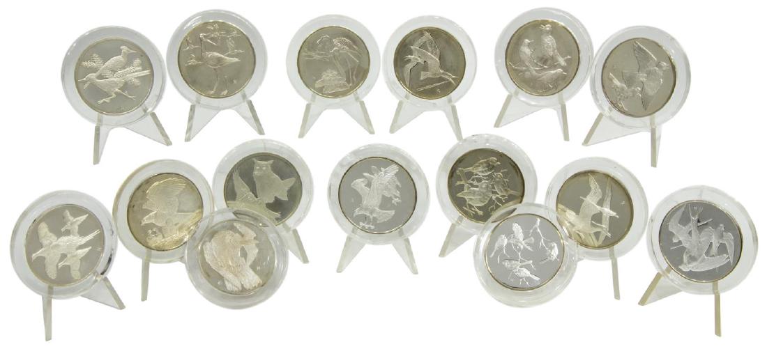 (15)FRANKLIN MINT 2 OZ STERLING .925 SILVER MEDALS - Apr 22, 2018 ...