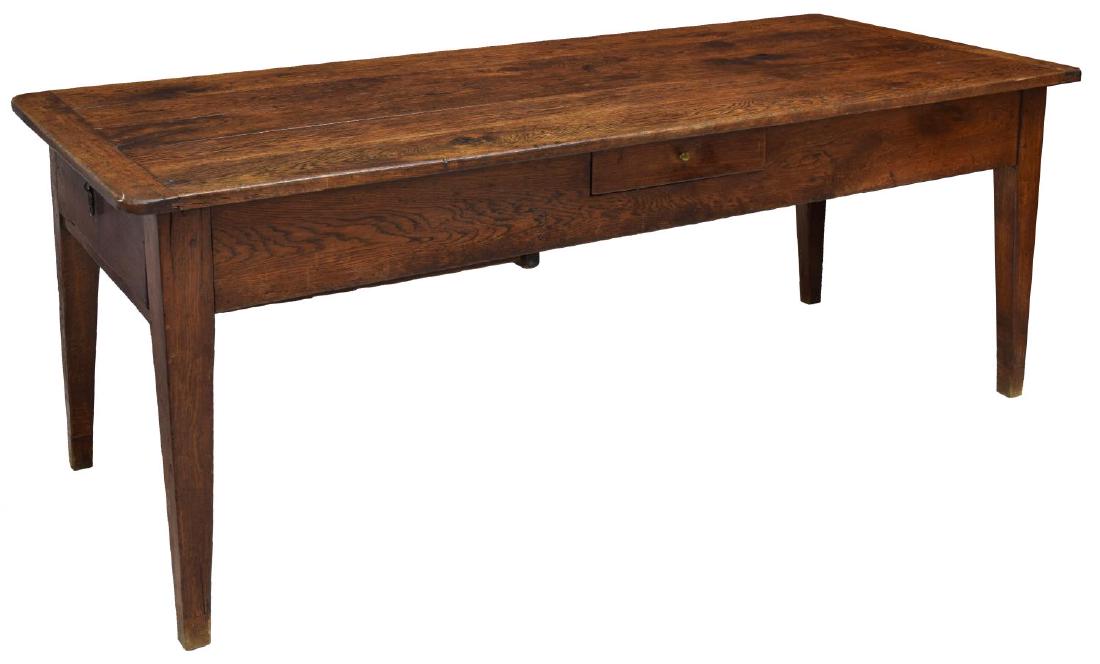 ITALIAN TUSCAN RUSTIC CHESTNUT DINING TABLE