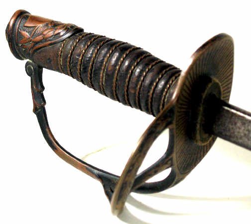 Us Cavalry Officer Sword Saber Model 1872