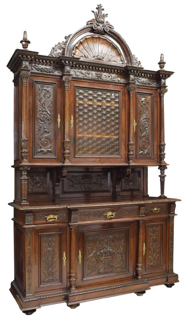 MONUMENTAL ITALIAN RENAISSANCE REVIVAL SIDEBOARD