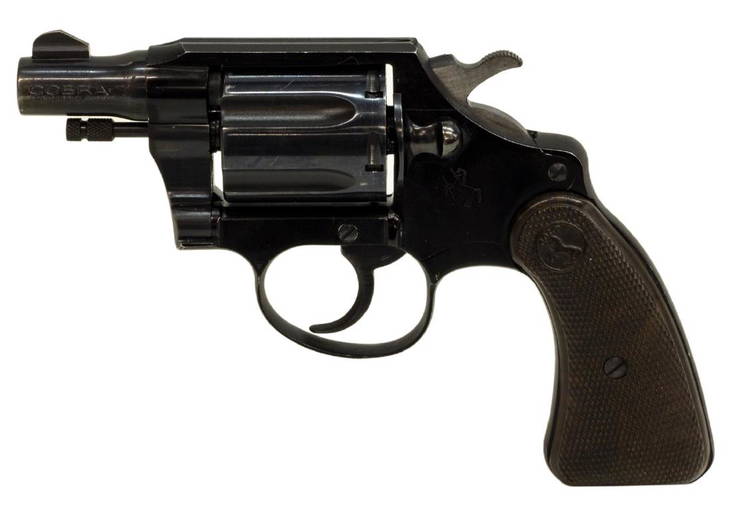 COLT COBRA REVOLVER, .38 CALIBER - Jul 21, 2018 | Austin Auction ...