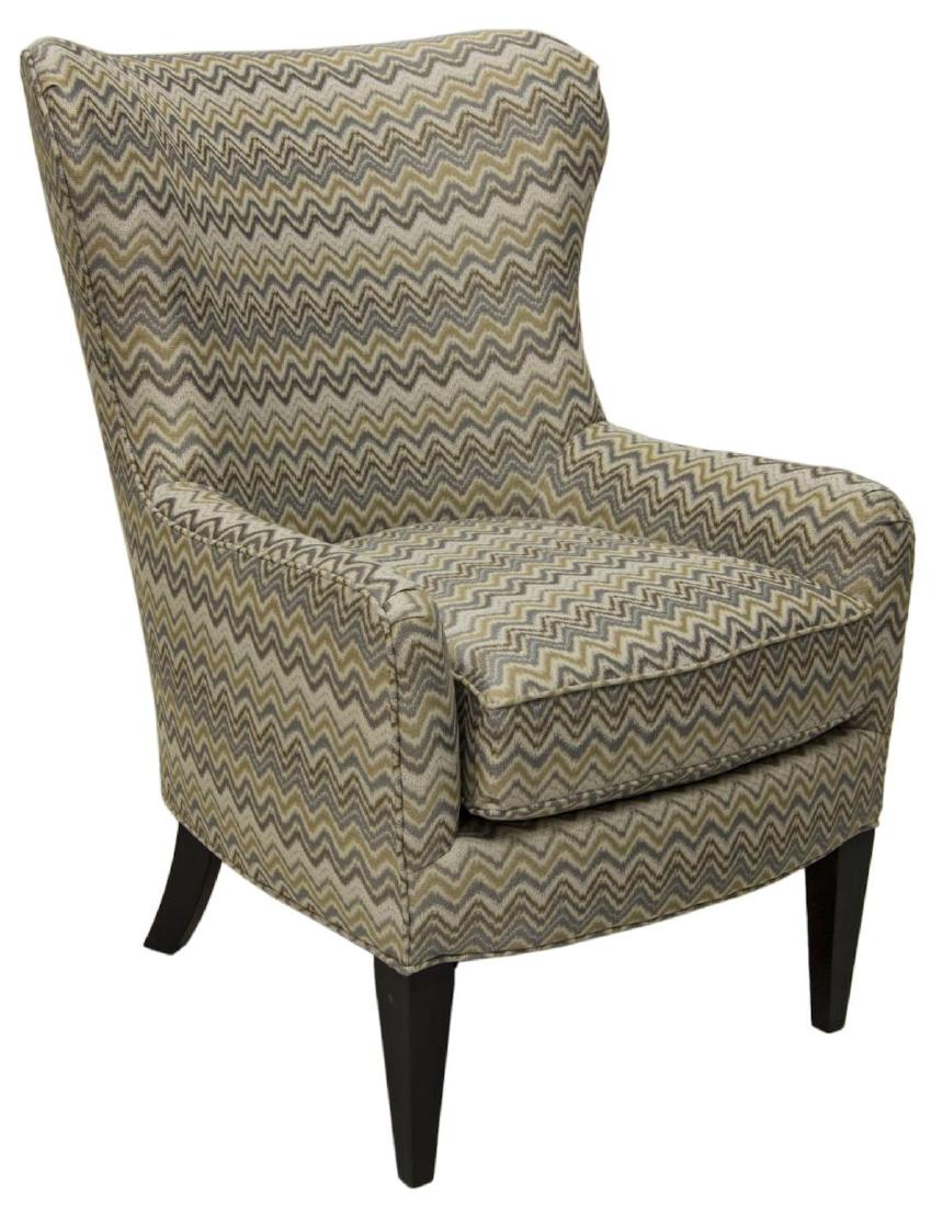NEW SAM MOORE/ HOOKER FURNITURE 'NIKKO' WING CHAIR