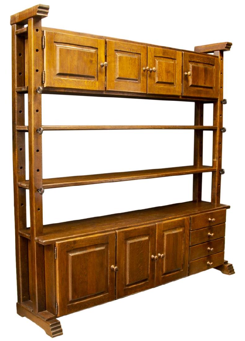 DUTCH OAK STANDING CABINET / CHEESE CABINET