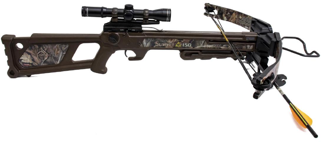 HORTON SUMMIT 150 CROSSBOW WITH SCOPE