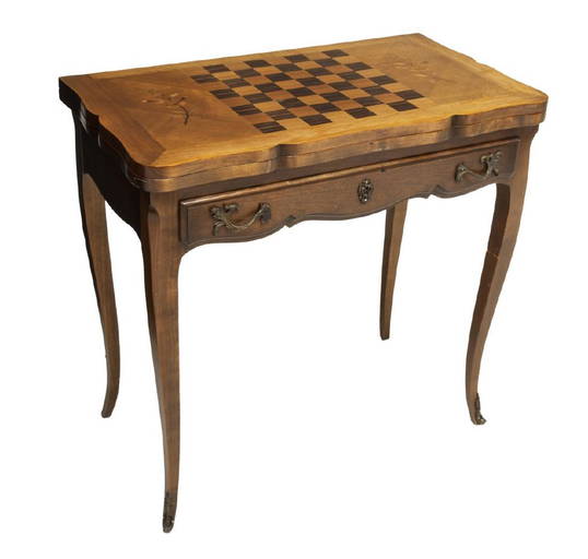 French Louis Xv Style Convertible Game Table