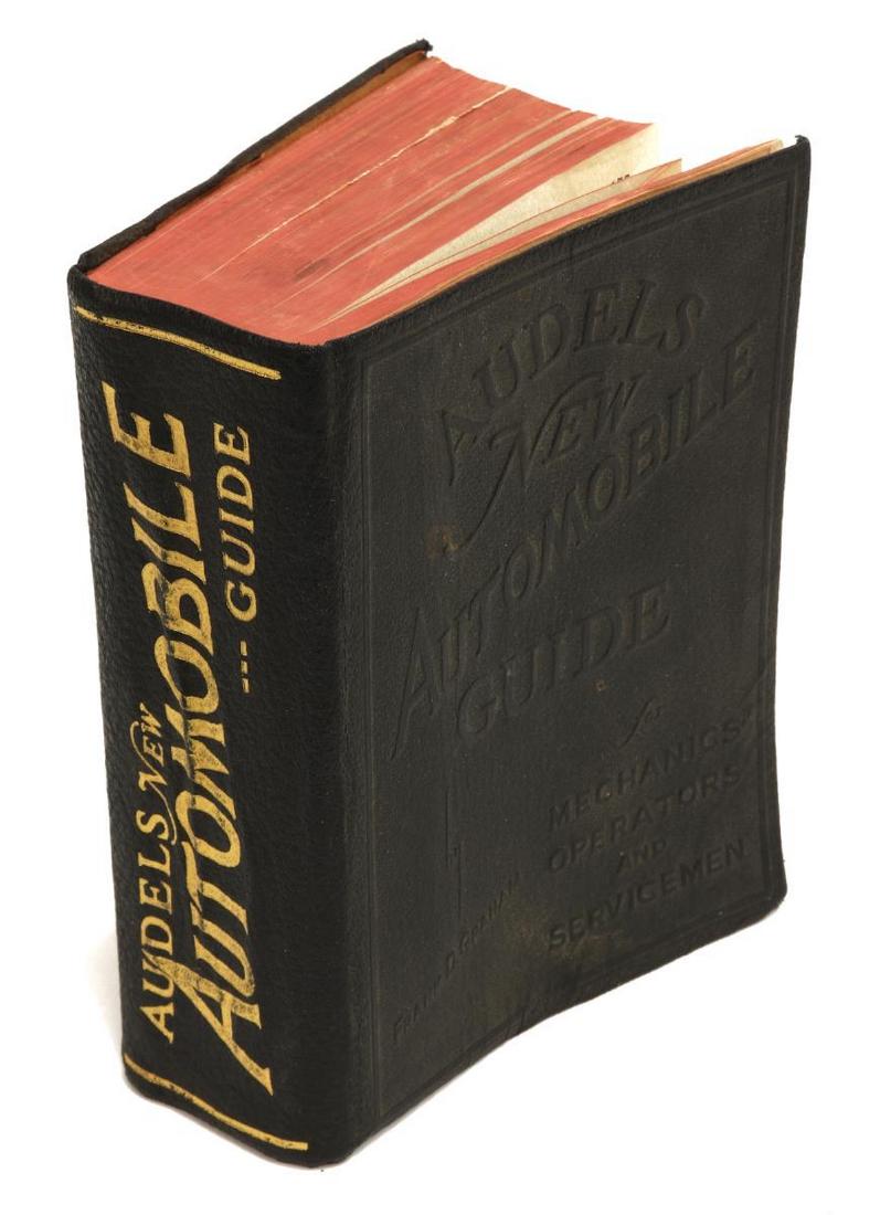 BOOK: "AUDELS NEW AUTOMOBILE GUIDE", 1944