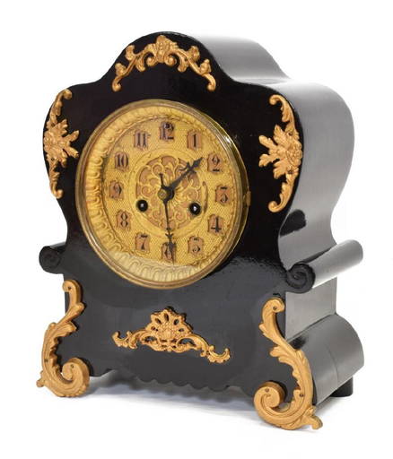 Waterbury Clock Co. Victorian Shelf Clock