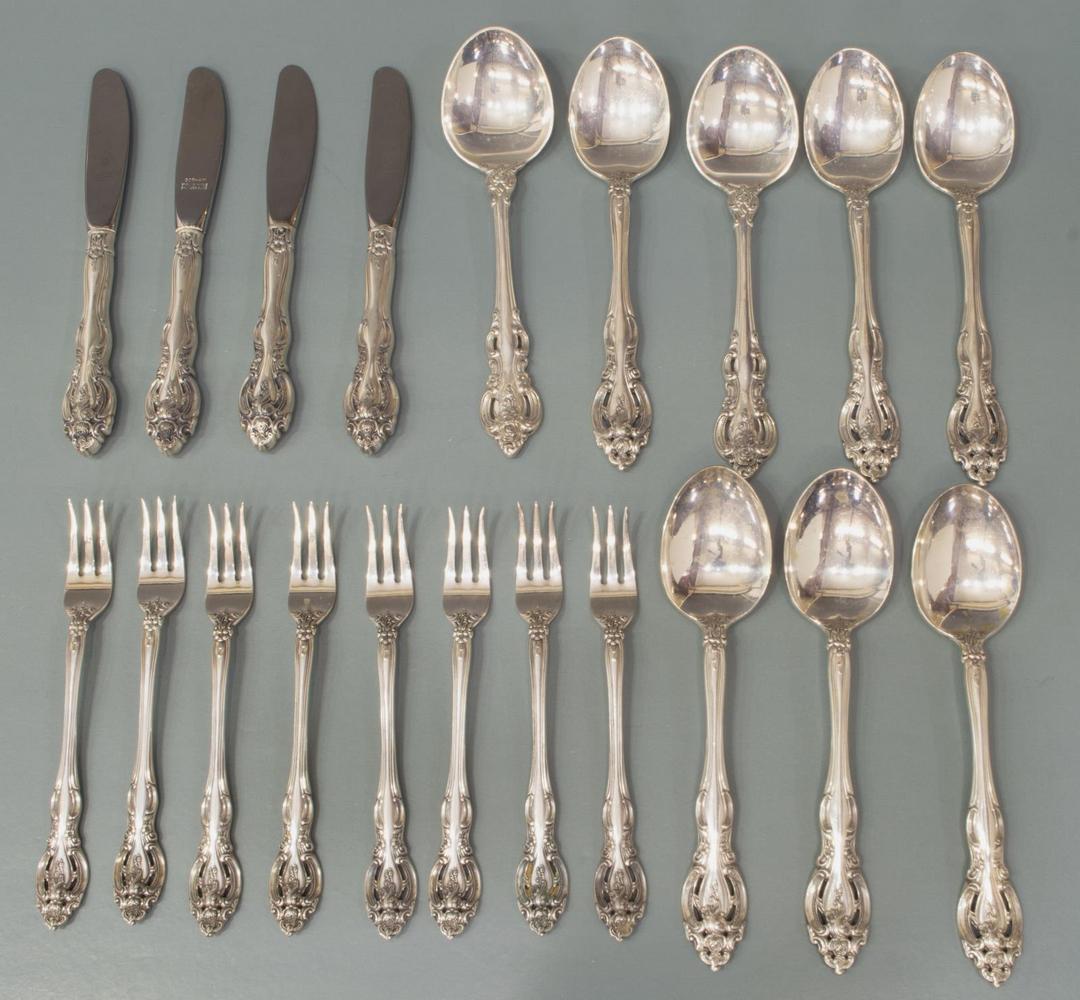 (20) GORHAM 'LA SCALA' STERLING SILVER FLATWARE - Nov 17, 2019 | Austin ...