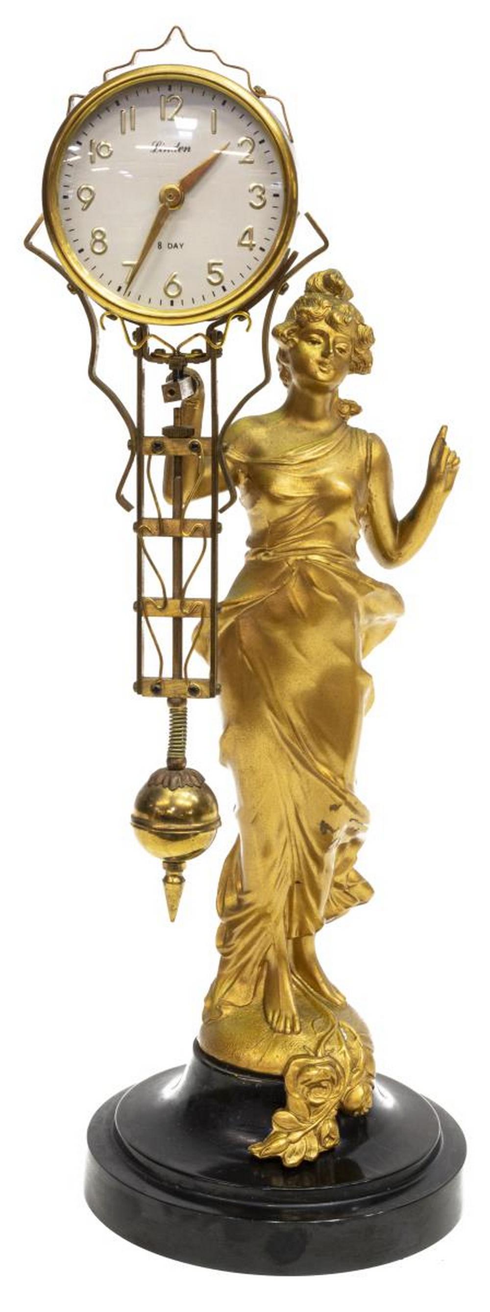 LINDEN 8 DAY FIGURAL 'DIANA' MYSTERY CLOCK - Dec 07, 2019 | Austin ...