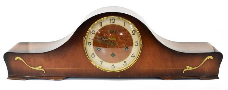 German Rolls Westminster Super Ancre Mantel Clock