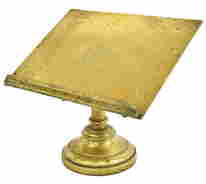 Antique Brass Book Stand. - Dec 05, 2016 | Pasarel in Israel