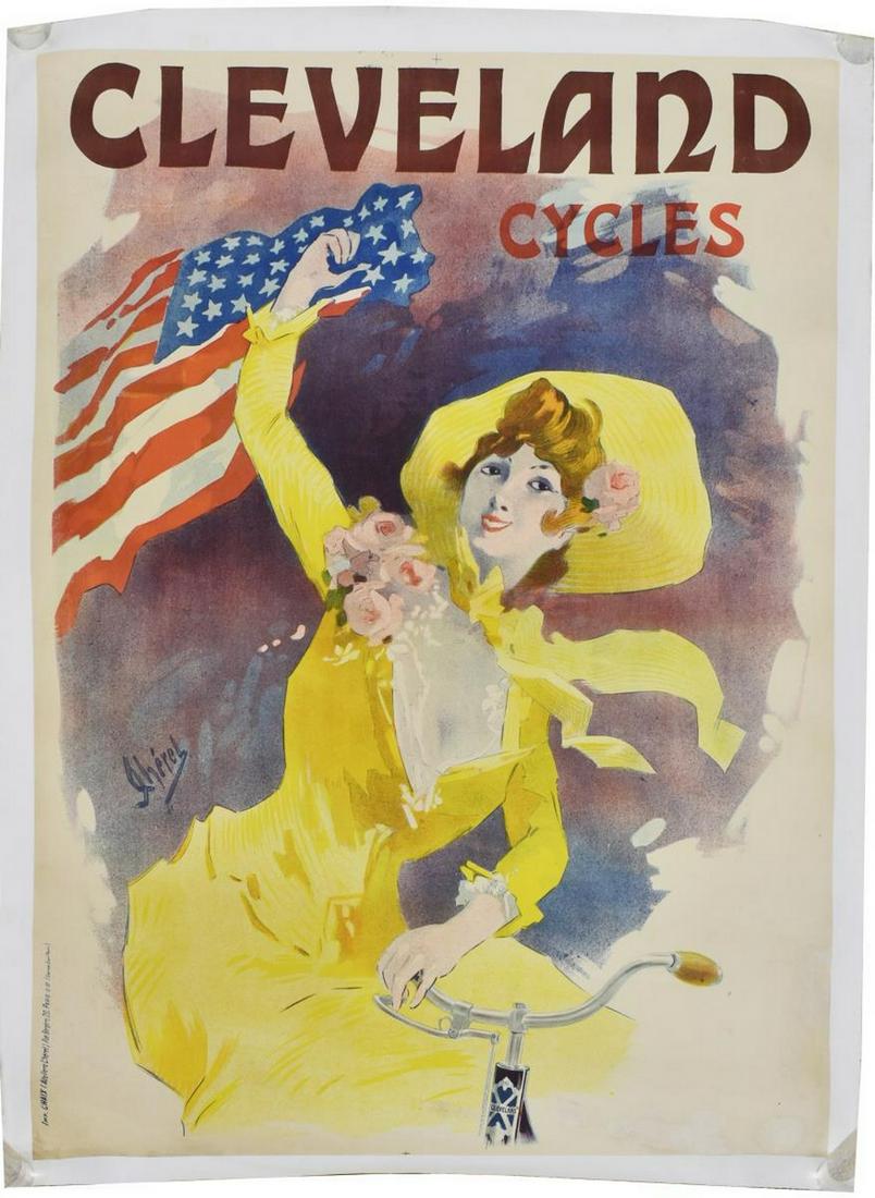 JULES CHERET CLEVELAND CYCLES ADVERTISING POSTER - Feb 15, 2020 ...