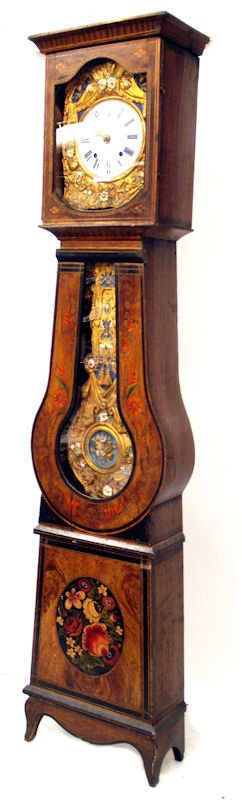 ANTIQUE FRENCH MORBIER STYLE CLOCK POLYCHROME CASE - Jun 21, 2008 ...