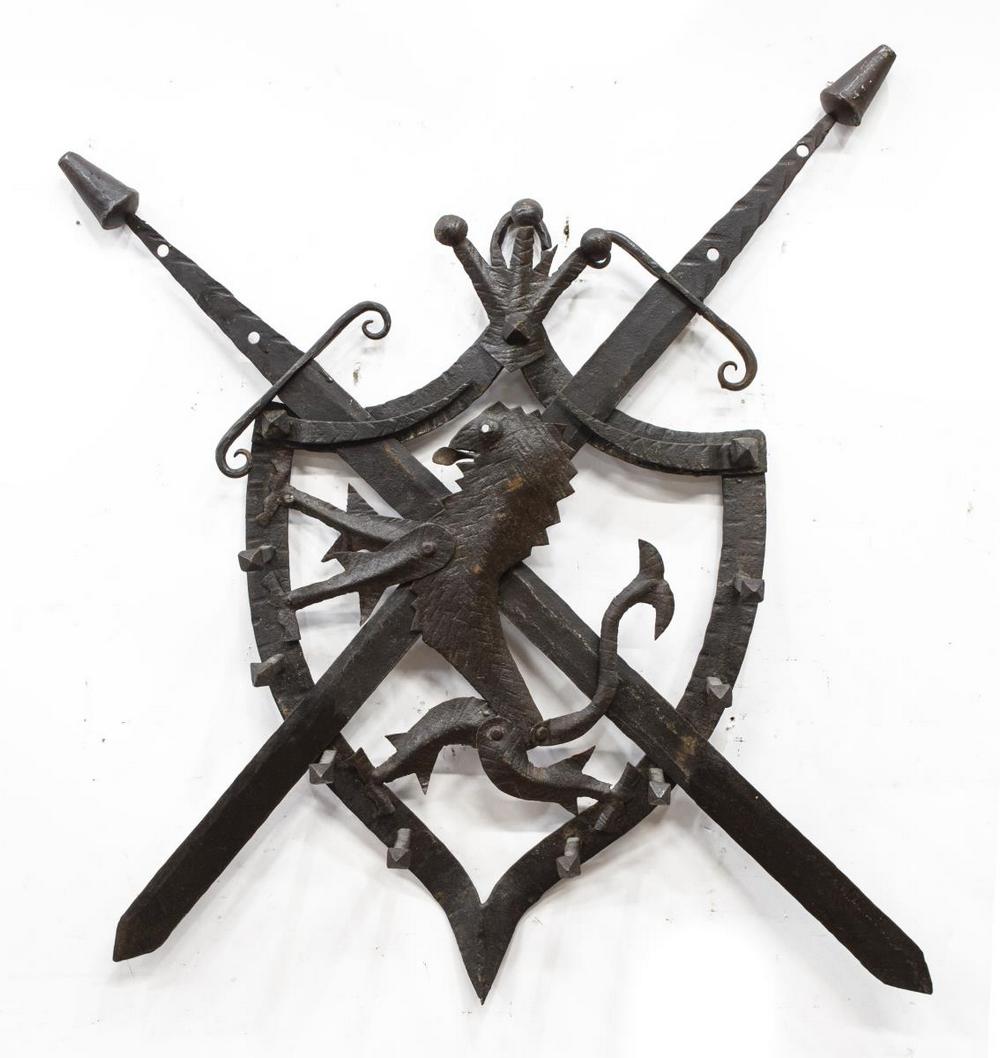 ITALIAN WROUGHT IRON HERALDIC SHEILD COAT OF ARMS - Apr 26, 2020 ...