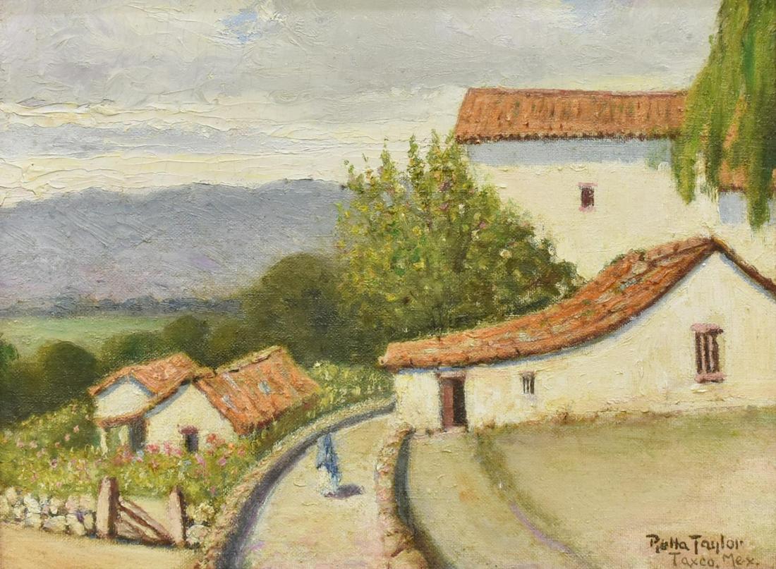 ROLLA TAYLOR (TX, D.1970) TAXCO MEXICO PAINTING - May 30, 2020 | Austin ...