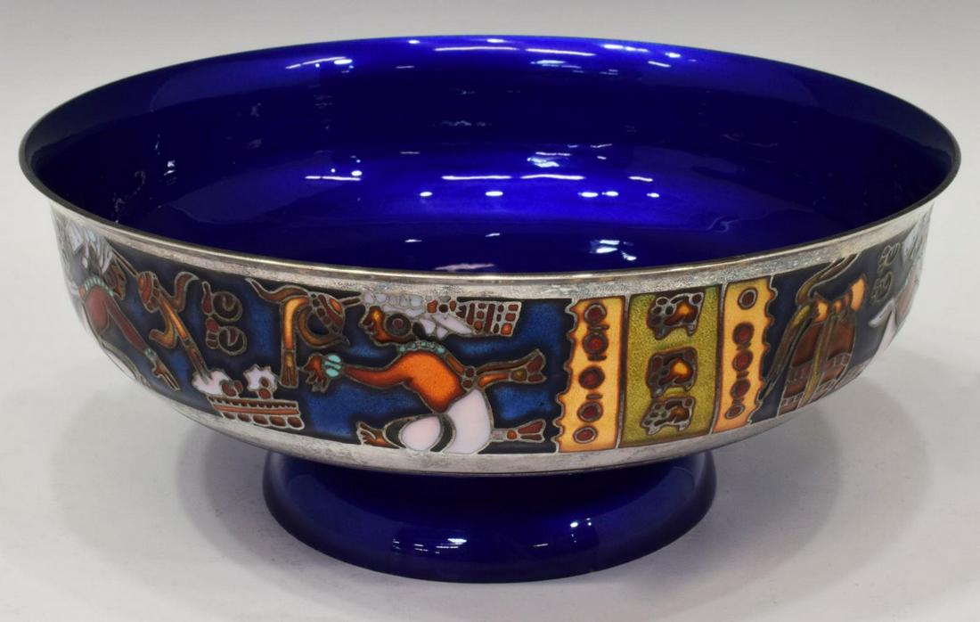 MIGUEL PINEDA (B.1940) ENAMELED CENTERPIECE BOWL - May 31, 2020 ...