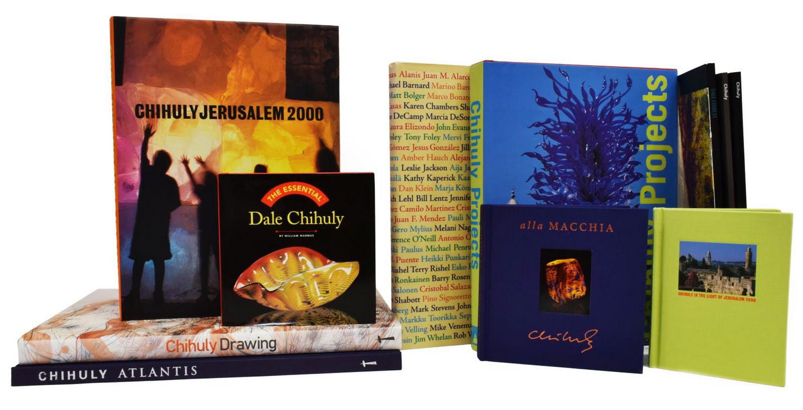 (12) DALE CHIHULY ART GLASS COFFEE TABLE BOOKS - May 31, 2020 | Austin ...